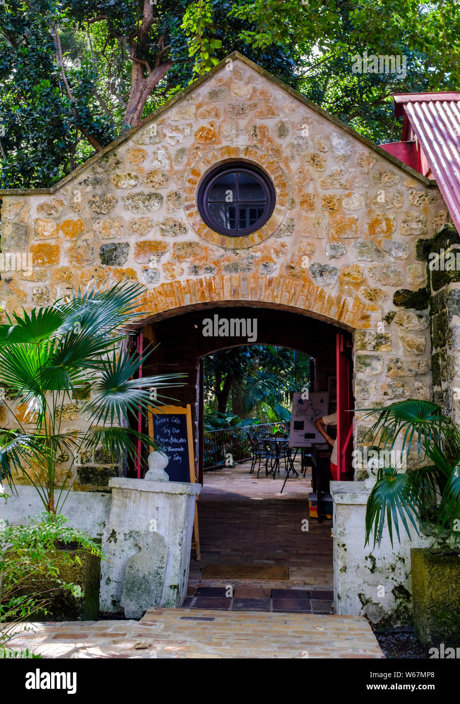 Details from the grounds and tour at St Nicholas Abbey, an artisanal ...