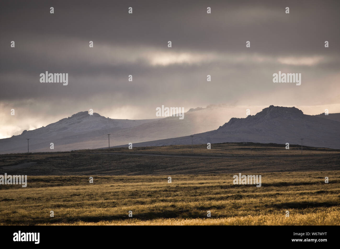 Falklands landscape mountains hi-res stock photography and images - Alamy