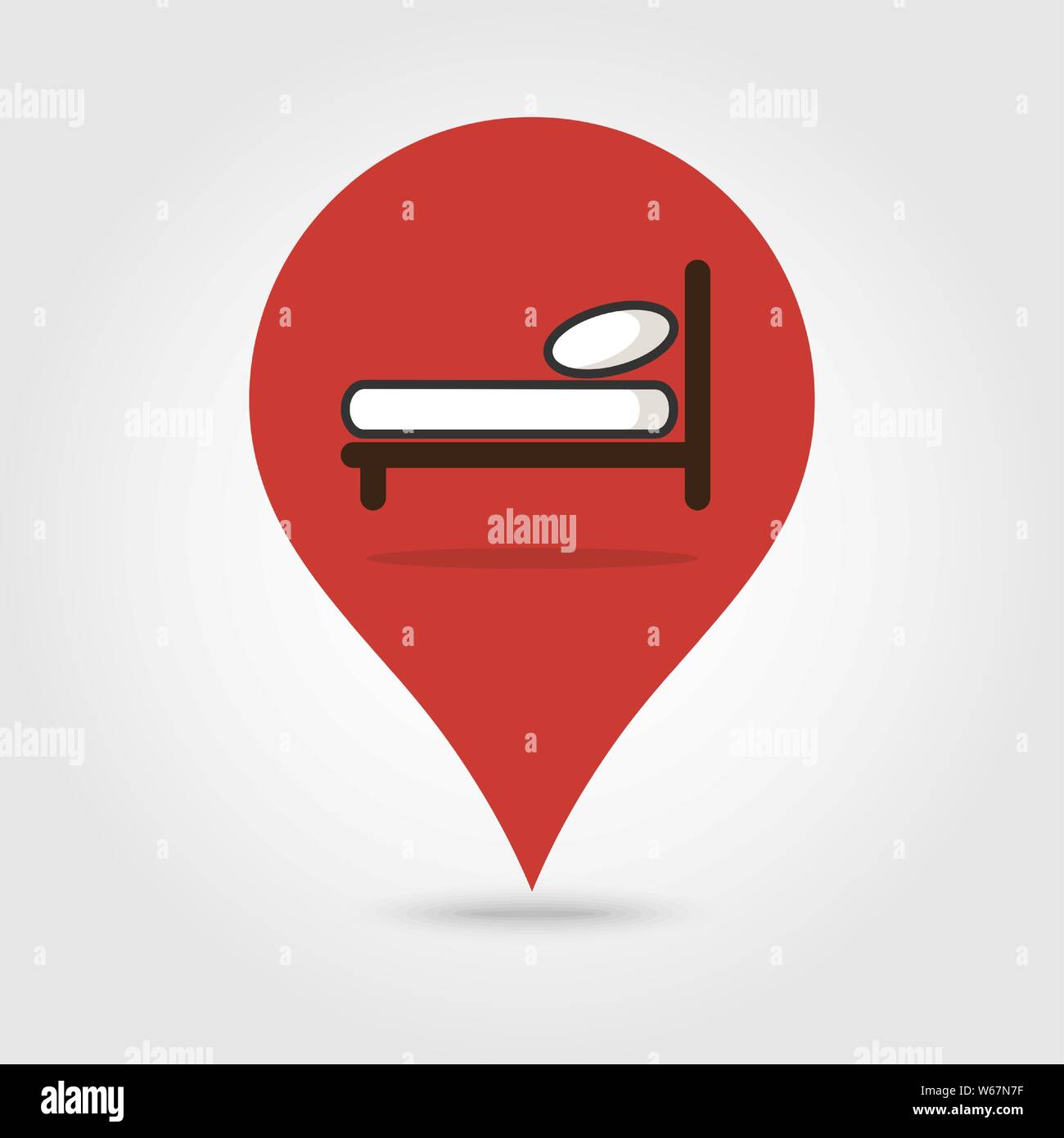 Hotel room motel map Stock Vector Images - Alamy