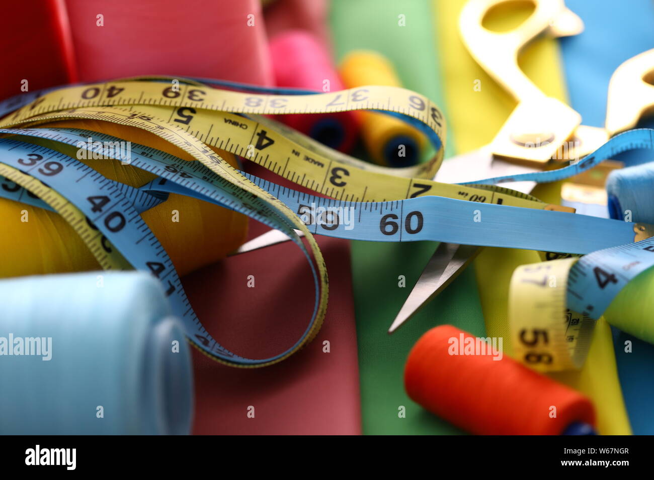 Tailoring materials hi-res stock photography and images - Alamy