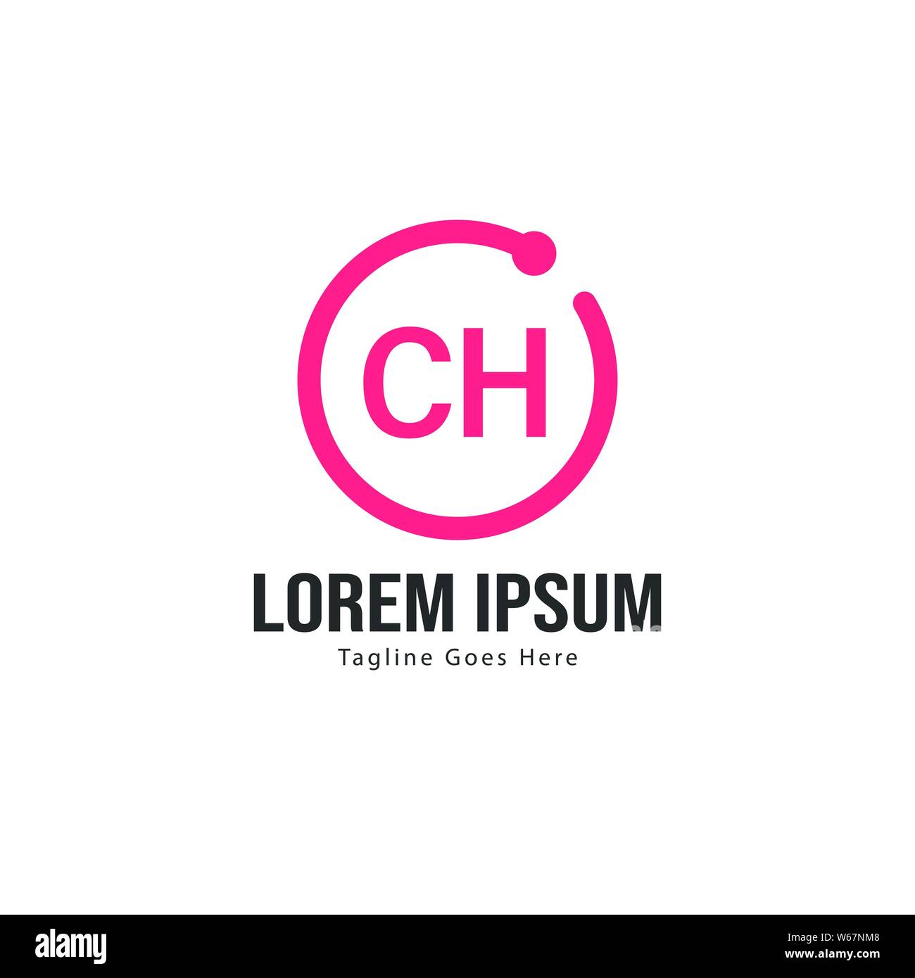 Ch logos Stock Vector Images - Alamy