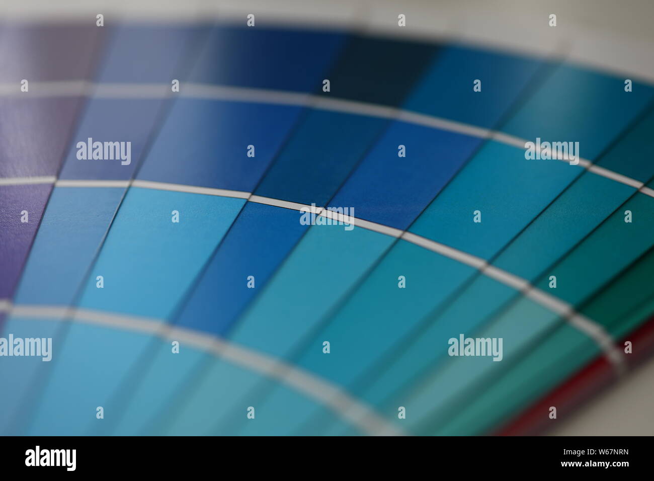 Spectrum of blue colors Stock Photo - Alamy