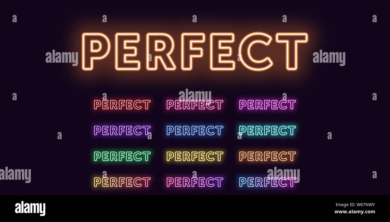 Absolute perfection Stock Vector Images - Alamy