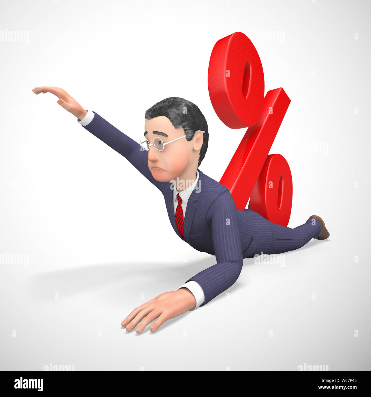 Percent discounts sign shows best sale deals and bargains. Reduced ...