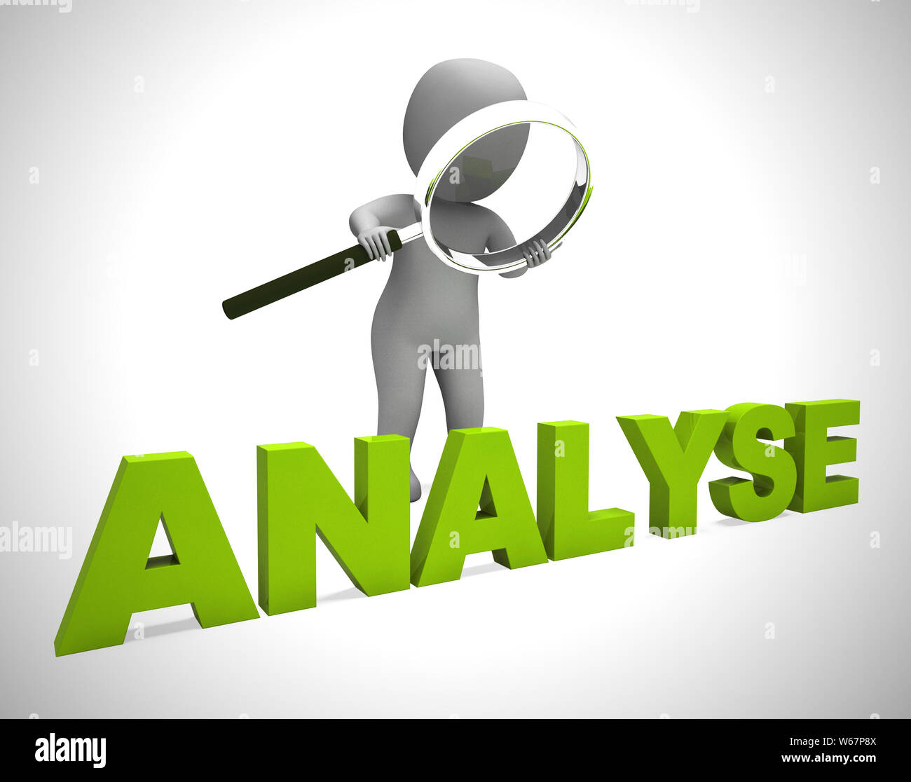 Analysis or analyse concept icon shows scrutiny of data or finances ...