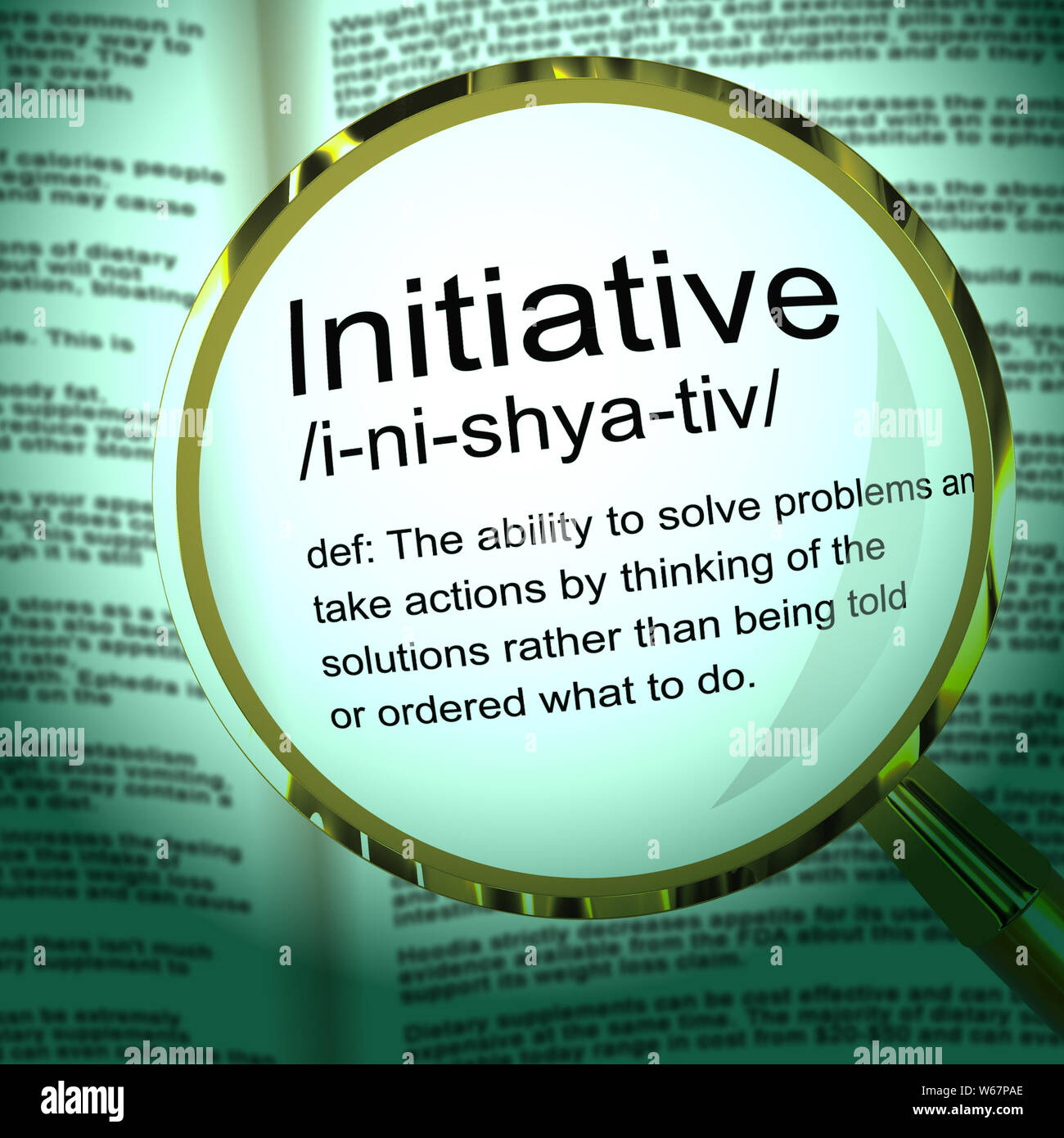 What does initiative mean store