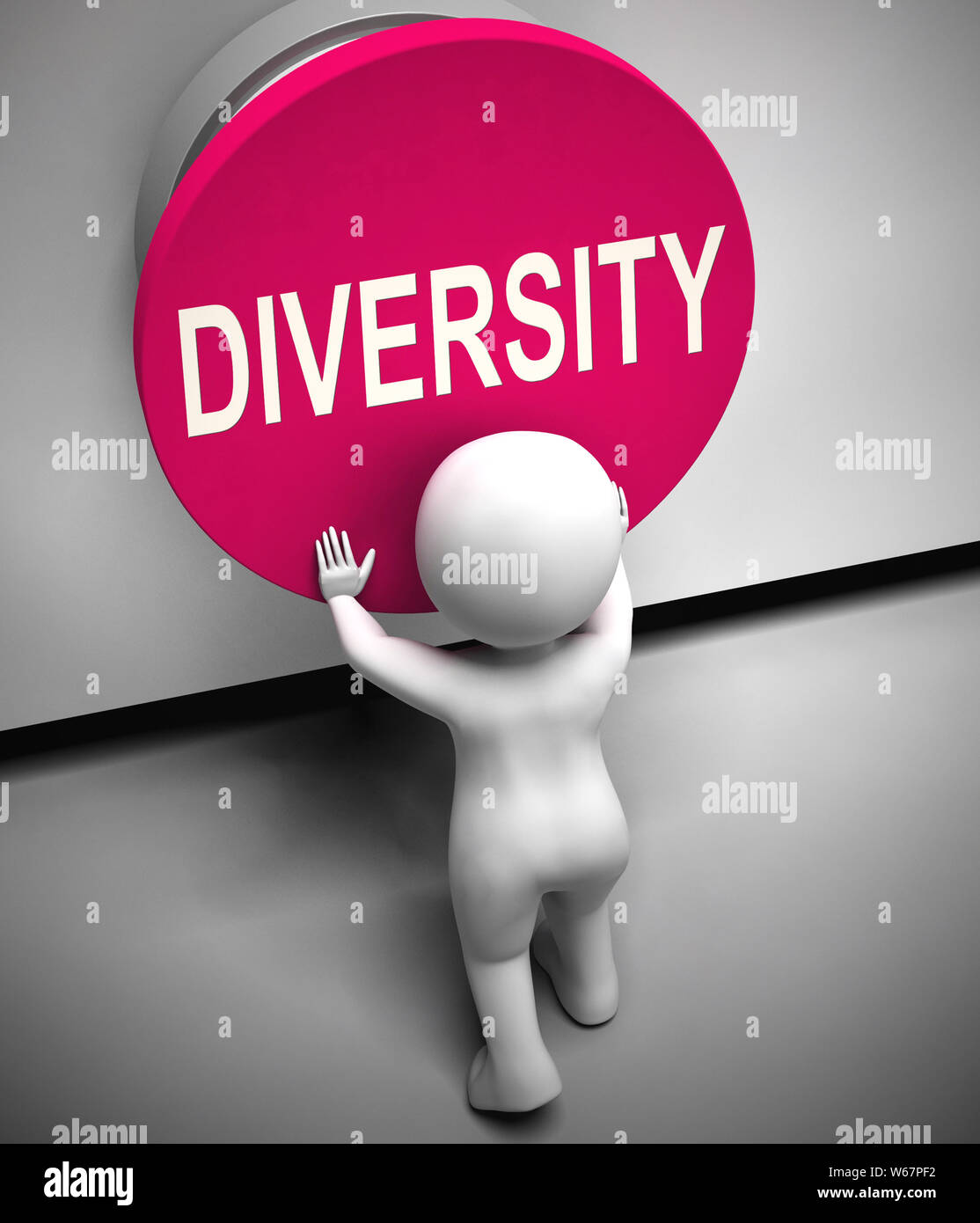 Diversity concept icon meaning variation and difference. Ethnic ...