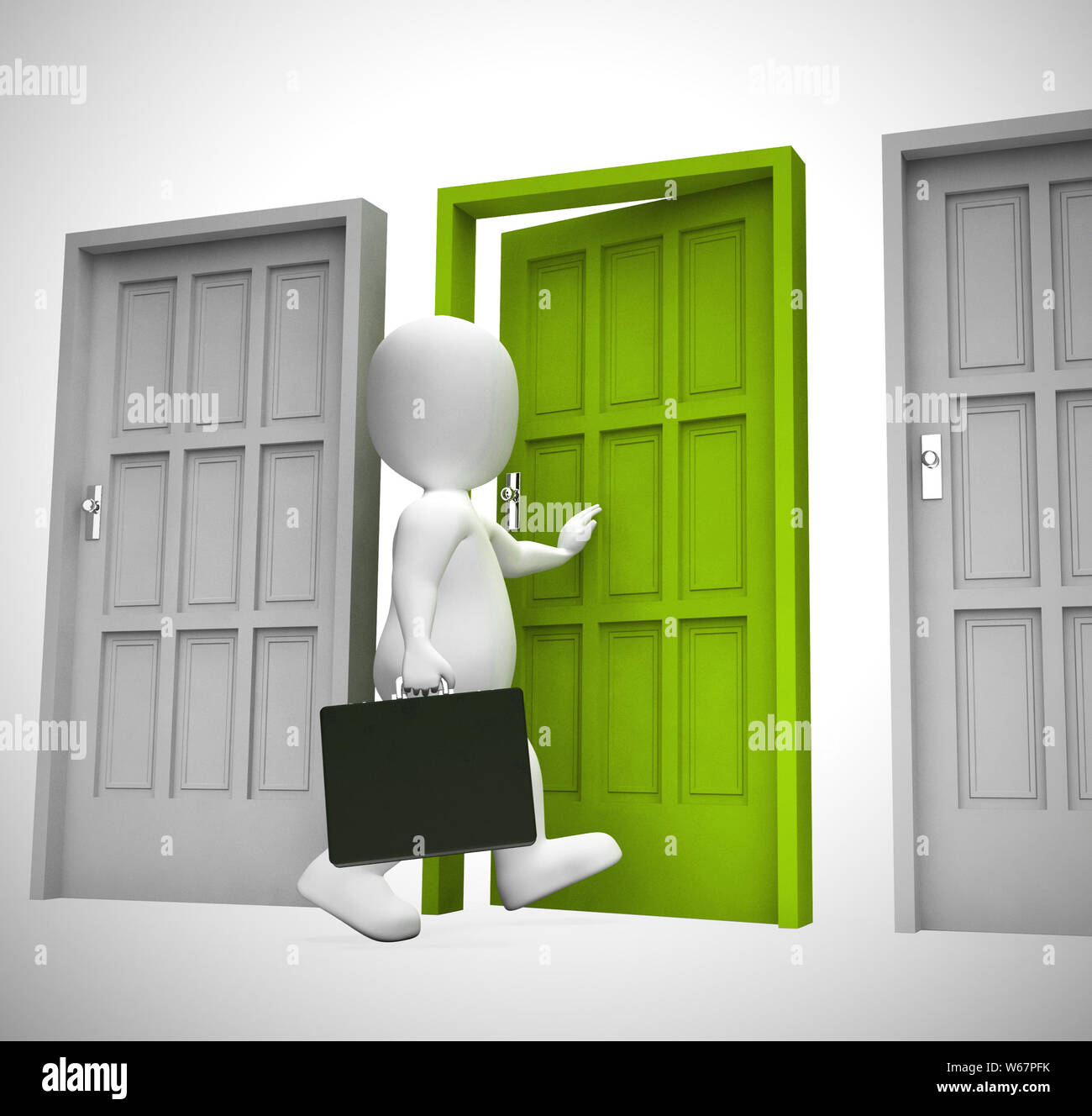 Opportunity Knocks Door