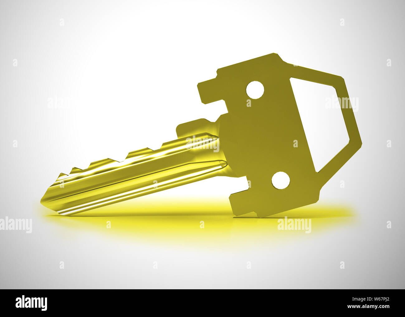 Car key concepts icon depicts buying a new automobile. A car owner or ...