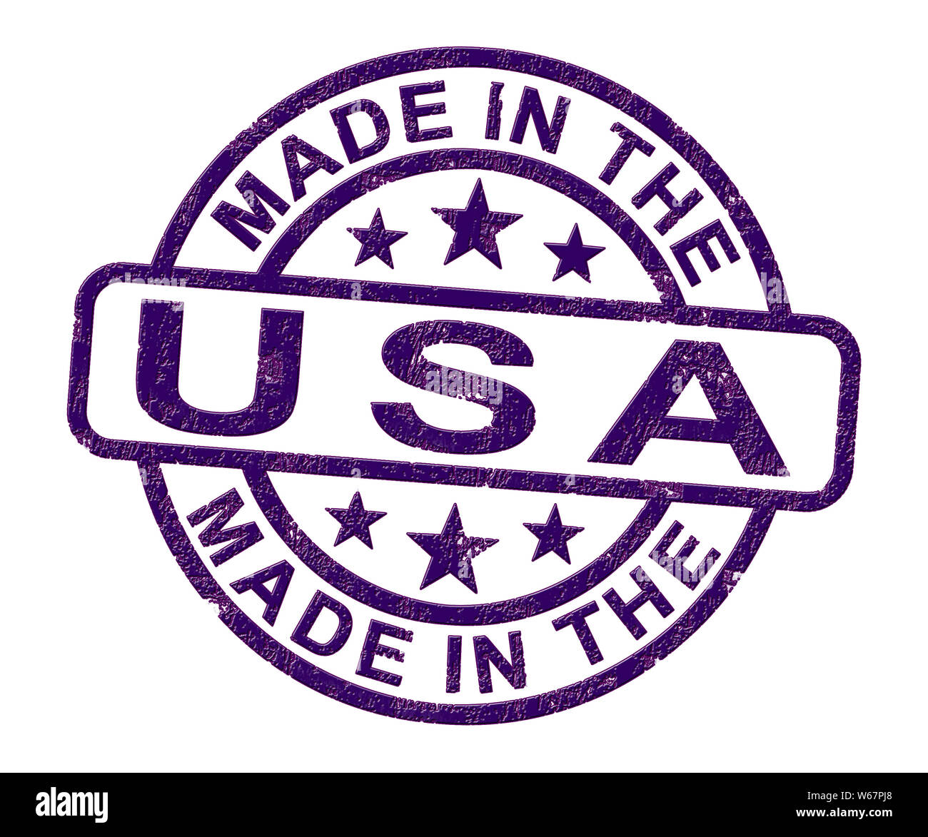 Made In Usa Stamp Png