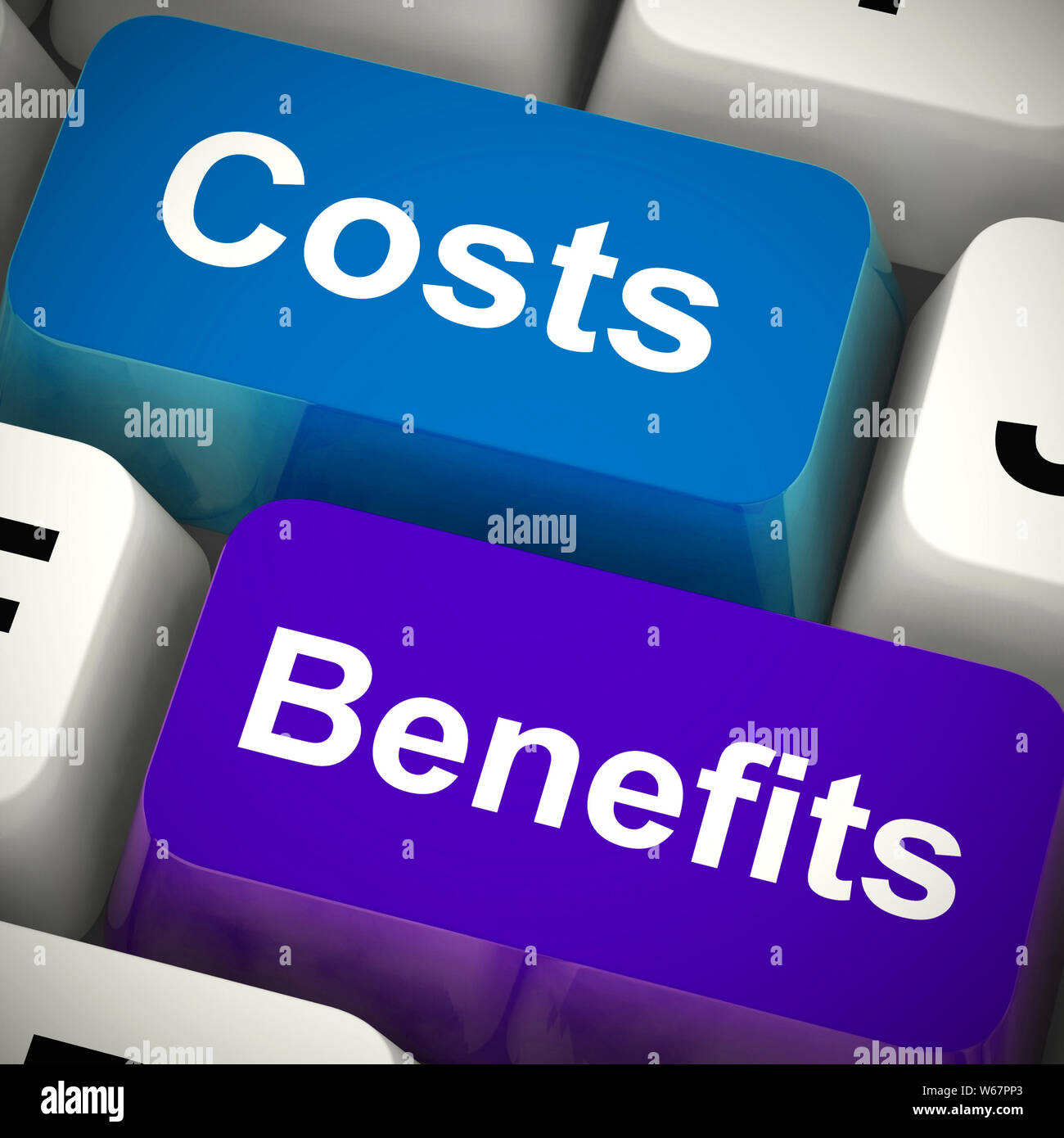 Cost versus benefit analysis shows financial opportunities. Economics ...
