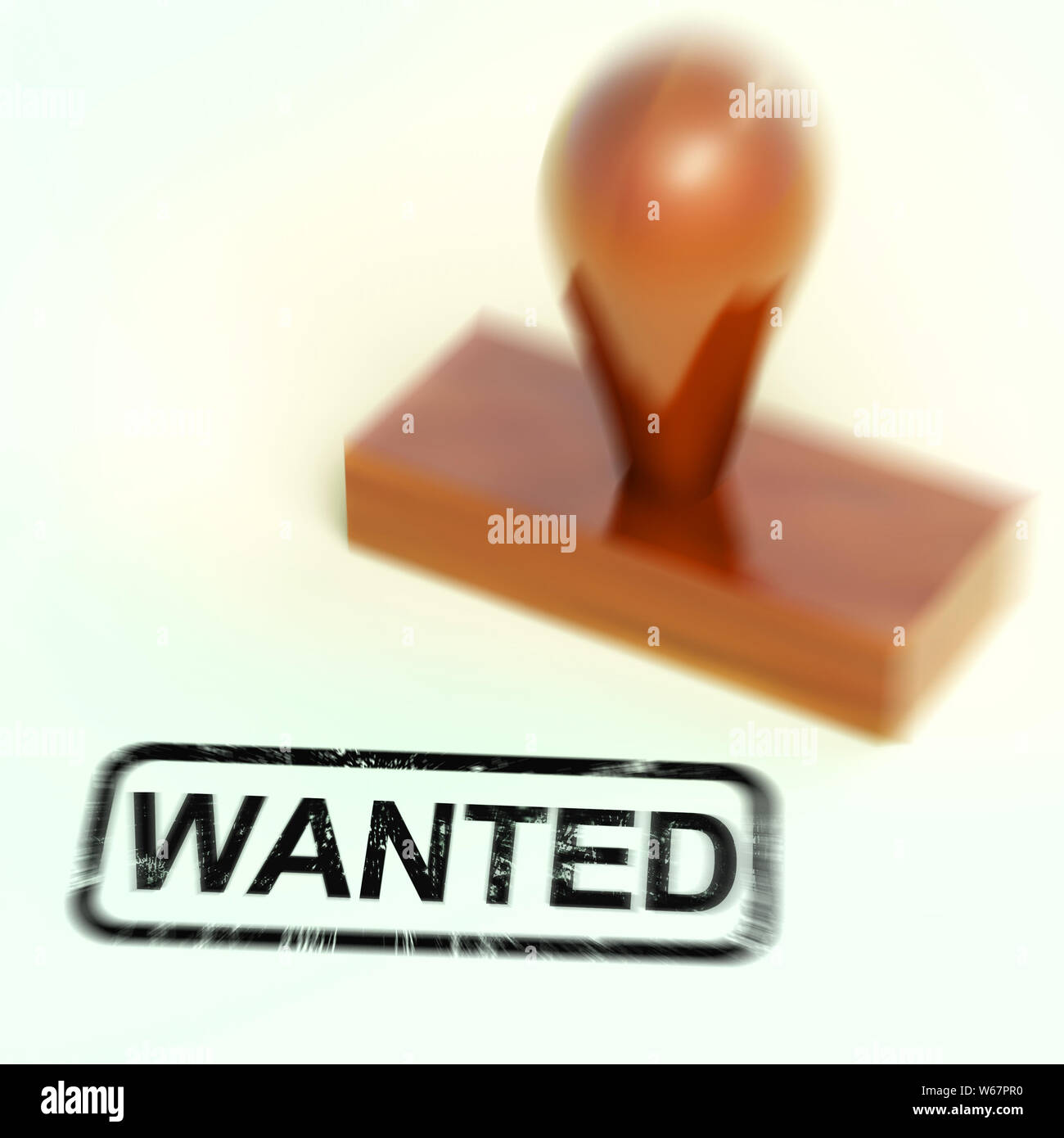 Wanted stamp hi-res stock photography and images - Alamy