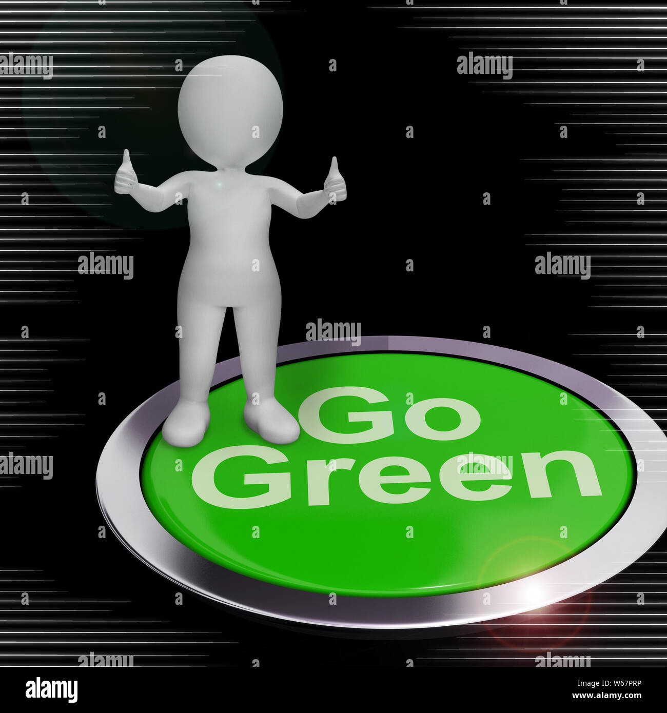 Go green concept icon means environmentally-friendly and ecological ...