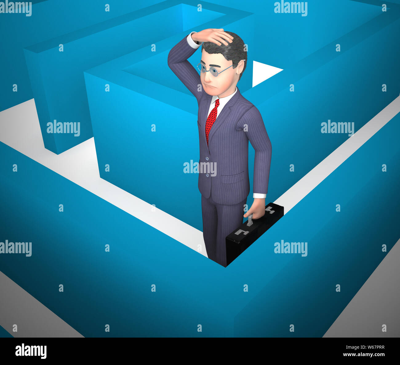 Confused by a maze and Bewildered on solution. Choosing a path or ...