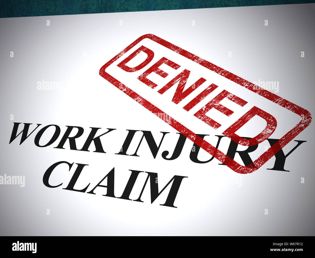 Work injury claim denied stamp means turned down medical expenses ... Work injury claim denied stamp means turned down medical expenses ...