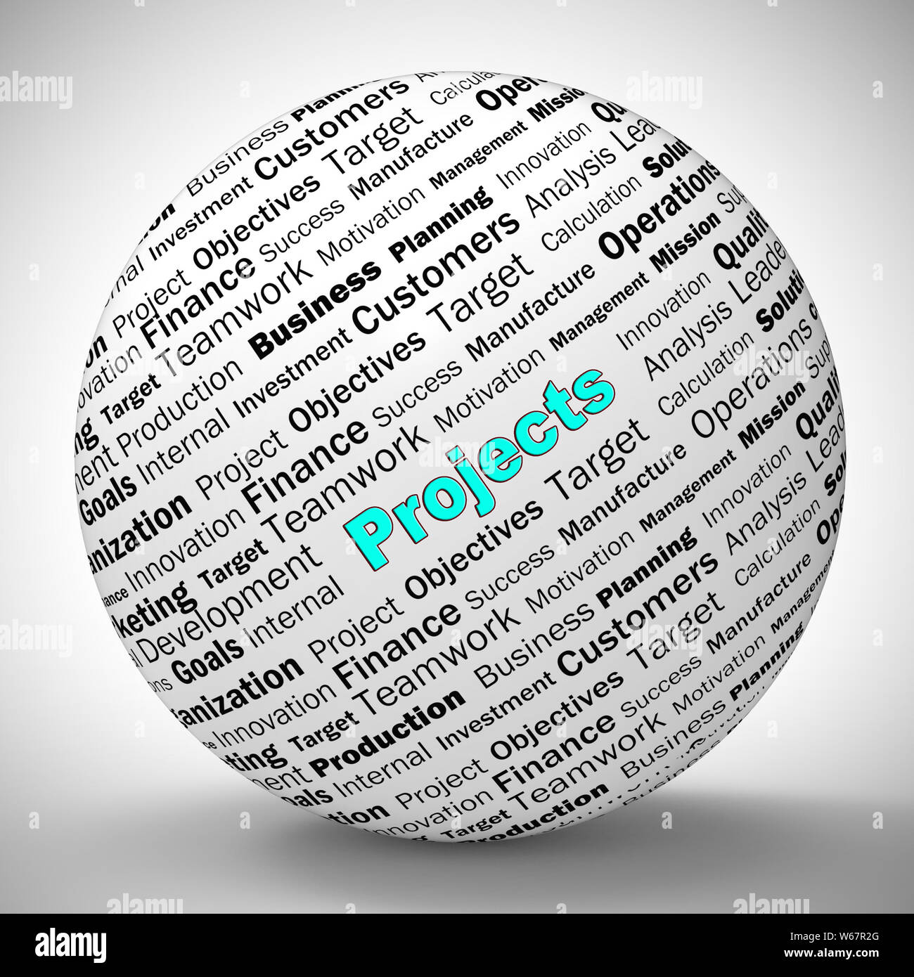 Project concept icon means scheme or plan of engagement. The planned ...