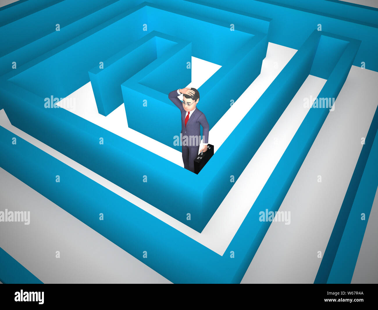 Lost unclear confused bewildered hi-res stock photography and images ...