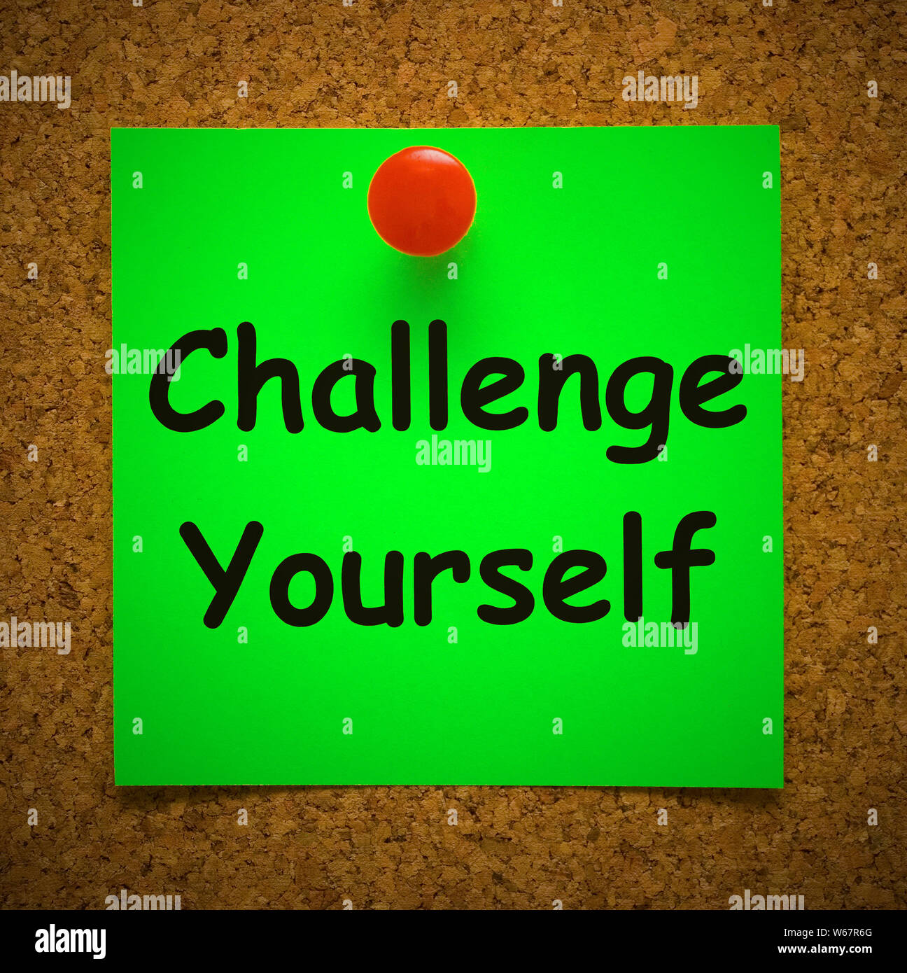 Challenge yourself concept icon meaning determination required ...