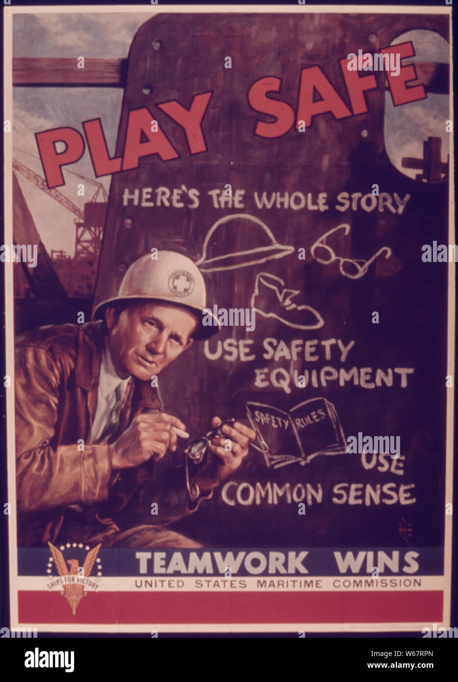 PLAY SAFE. HERE'S THE WHOLE STORY. USE SAFETY EQUIPMENT, USE COMMON ...