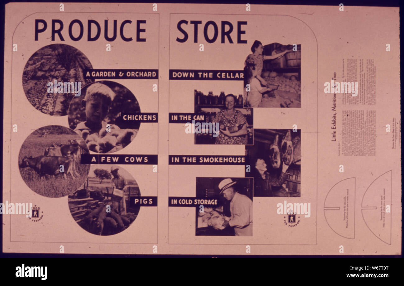 PRODUCE. A Garden & Orchard. Chickens. A Few Cows. Pigs. STORE. Down ...