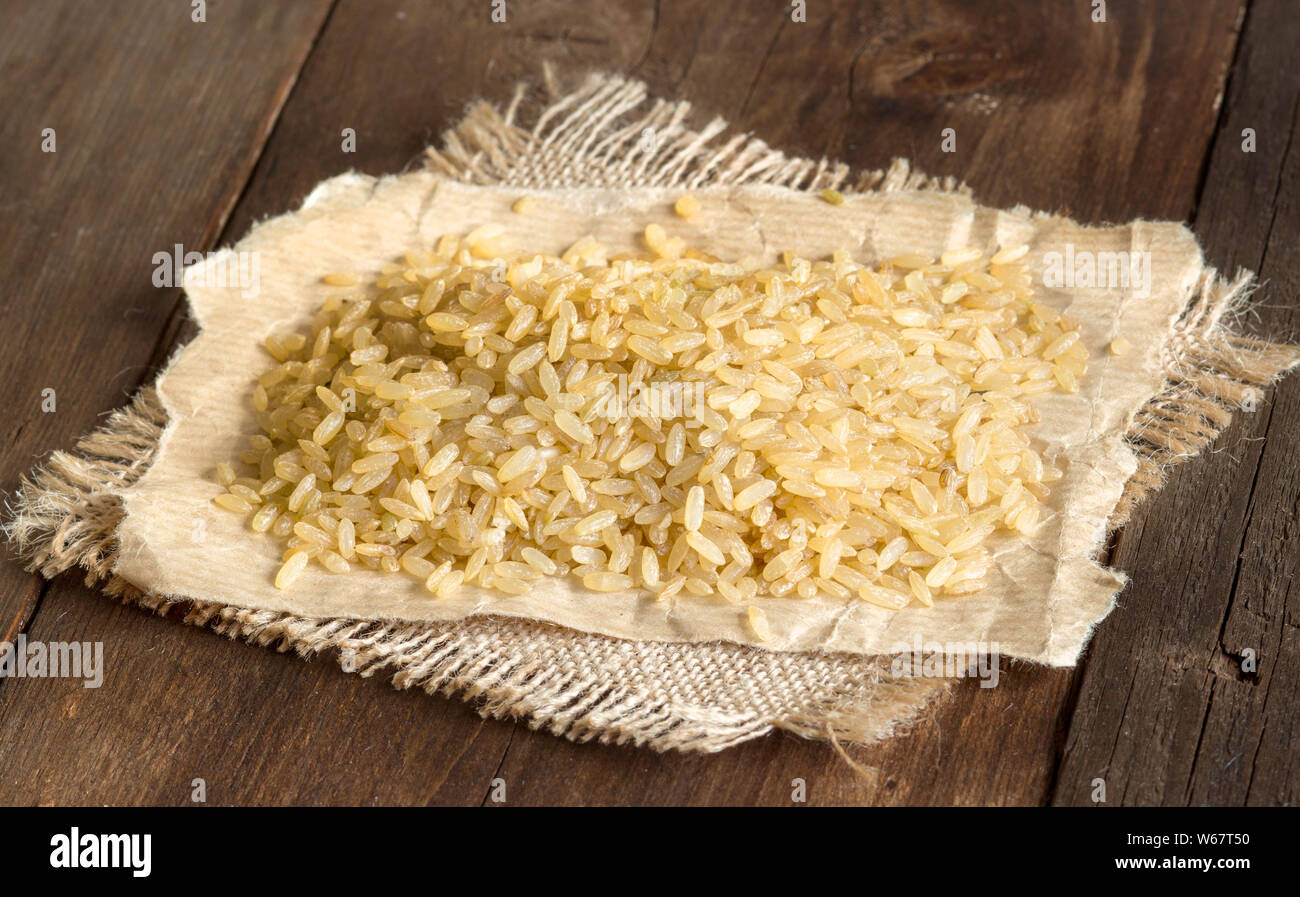 Unpolished rice hi-res stock photography and images - Alamy