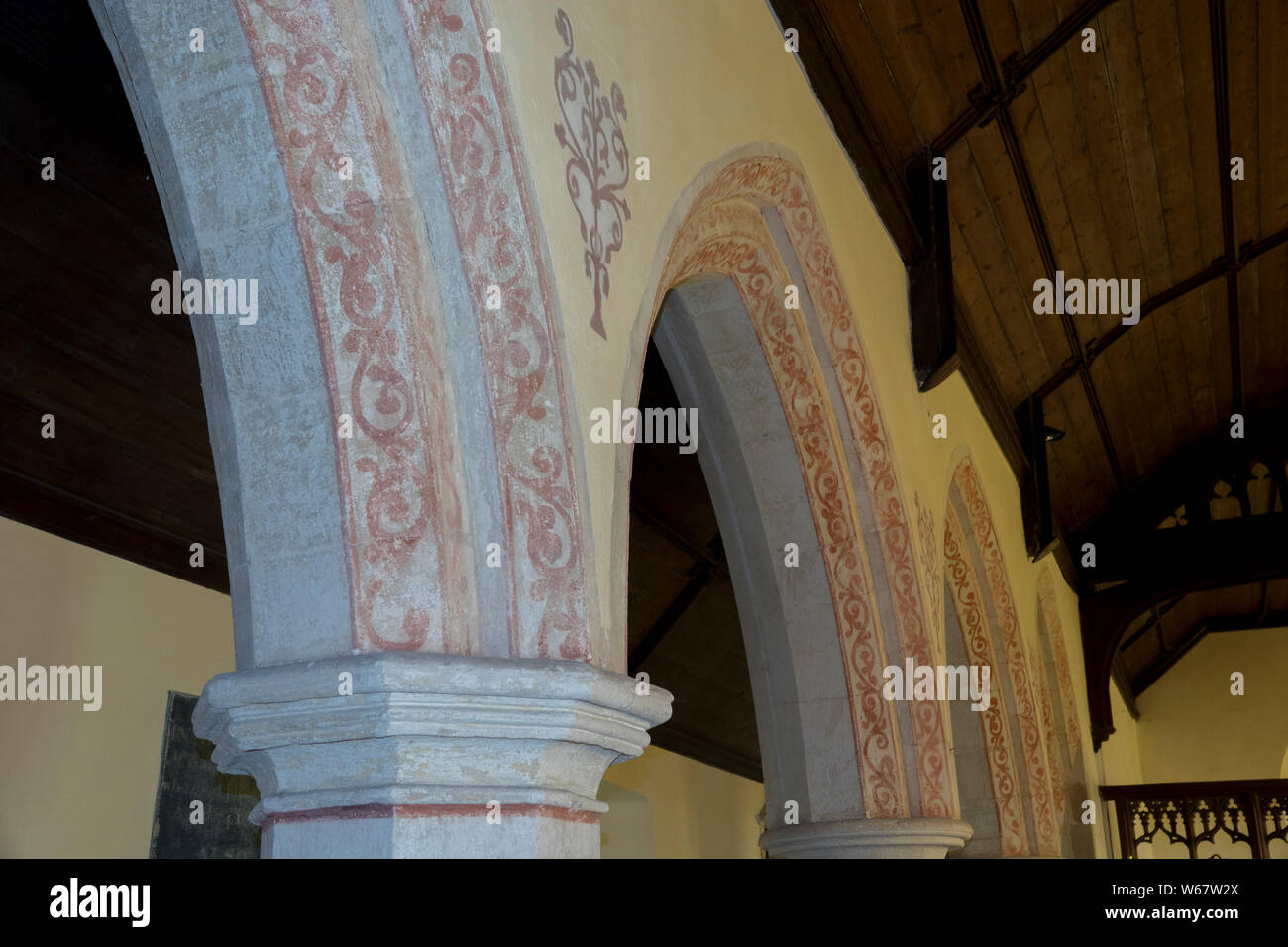 Medieval wall painting hi-res stock photography and images - Alamy