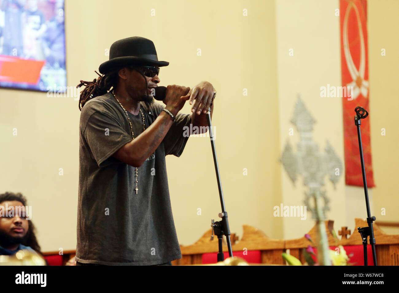 New York, New York, USA. 30th July, 2019. Recording Artist Mr. Cheeks ...