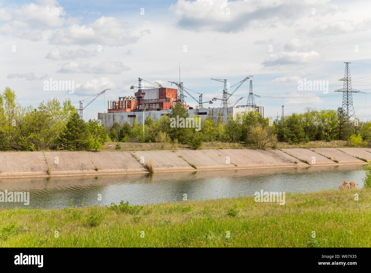 Chernobyl cooling pond hi-res stock photography and images - Alamy