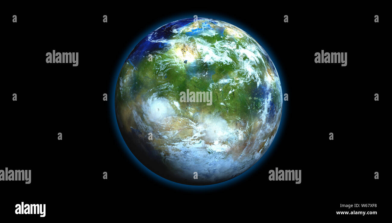 Exoplanet Extremely Detailed and Realistic High Resolution 3D image ...