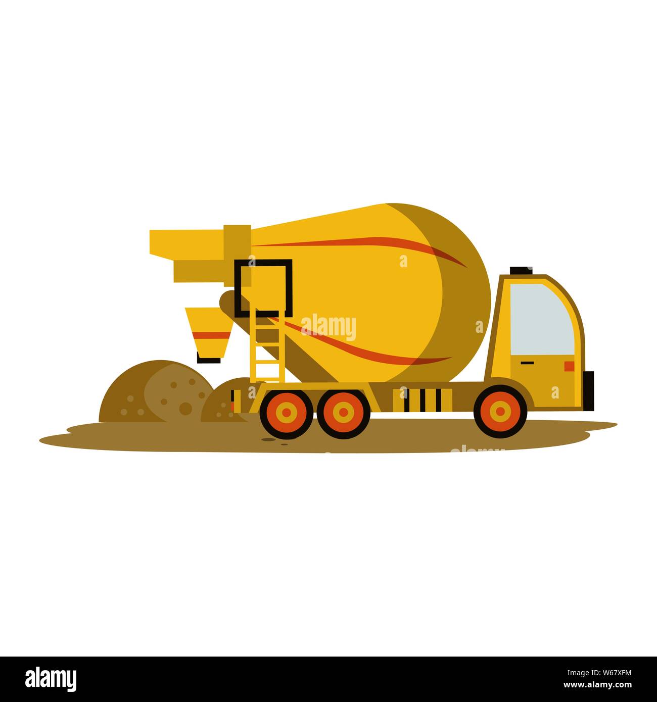 construction architectural engineering work cartoon Stock Vector Image ...