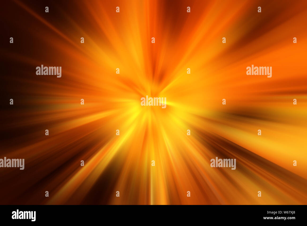 Background with fire-colored radial explosion Stock Photo - Alamy