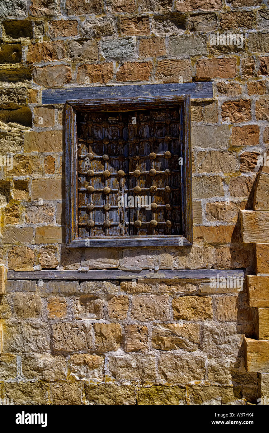 An Old shuttered window in the Citadel of Qaitbay Stock Photo - Alamy