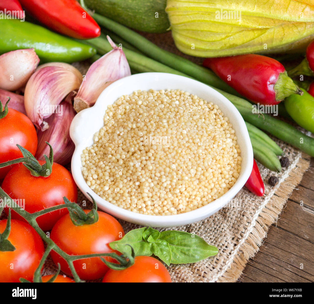 Organic millet hi-res stock photography and images - Alamy