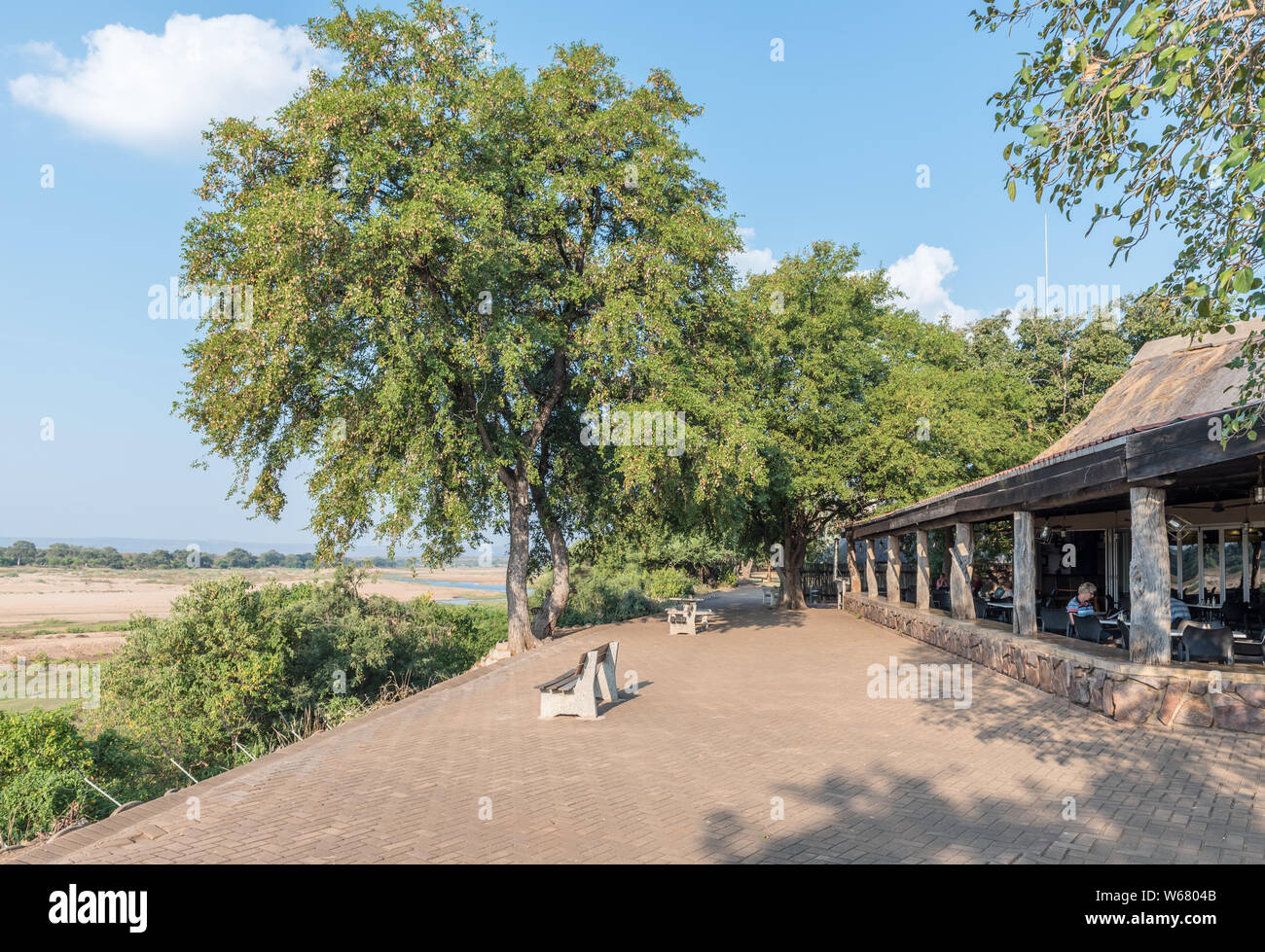 KRUGER NATIONAL PARK, SOUTH AFRICA - MAY 7, 2019: View of the ...