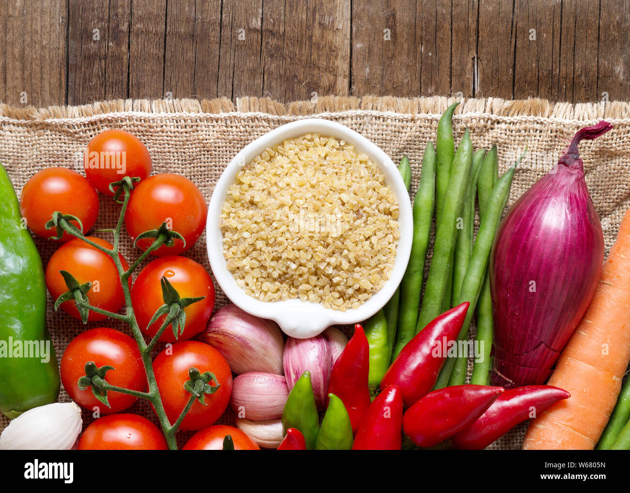 Bulgur kernels hi-res stock photography and images - Alamy