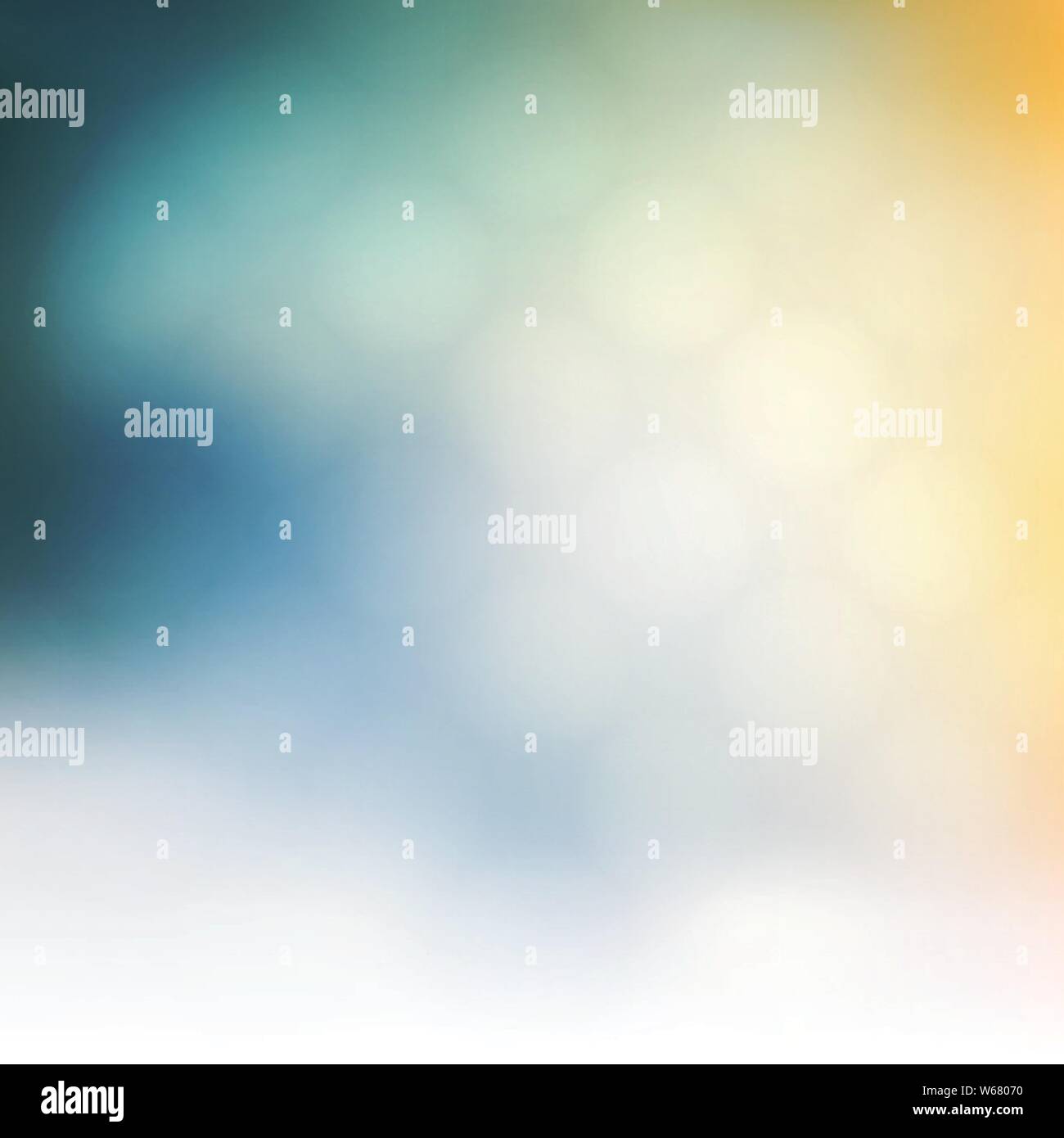 Colorful Cover Design Template with Abstract Blurred Background ...