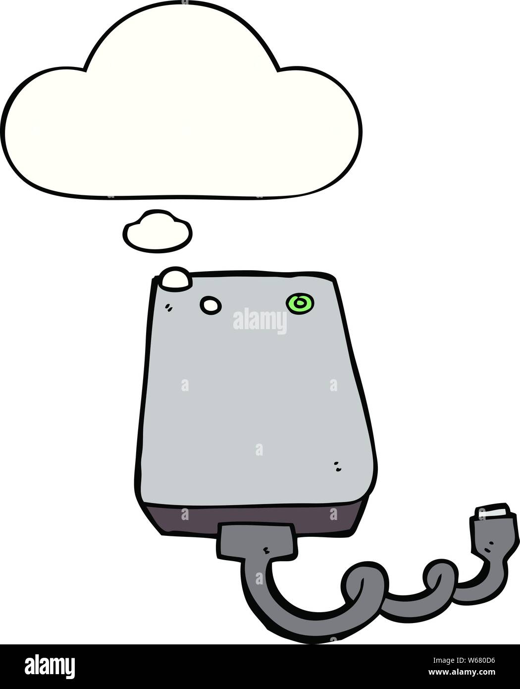 Thinking hard cartoon Stock Vector Images - Alamy