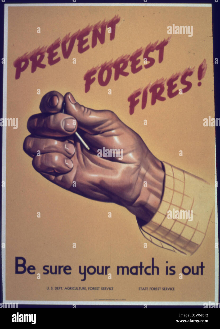 Prevent forest fires hi-res stock photography and images - Alamy