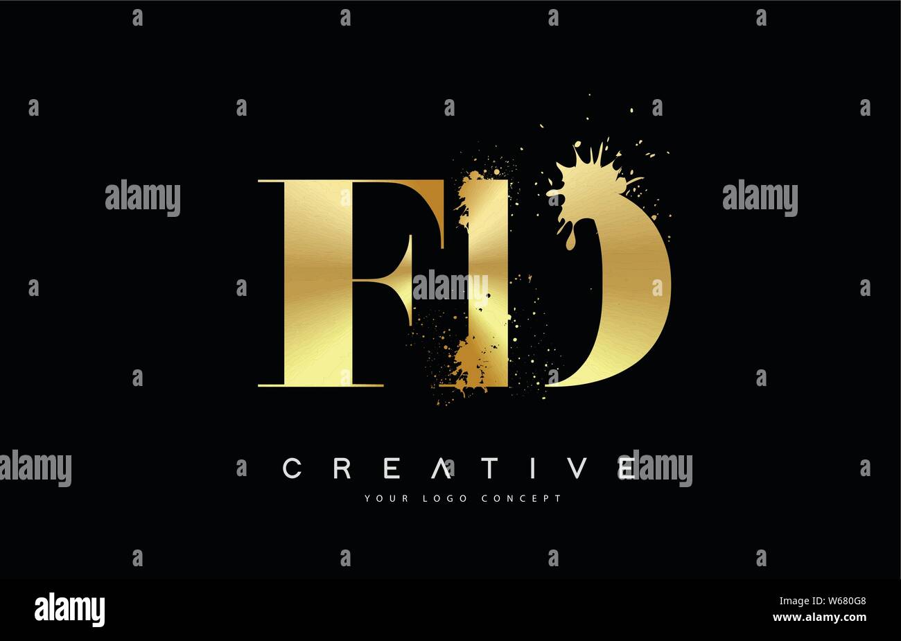 F d letter hi-res stock photography and images - Alamy