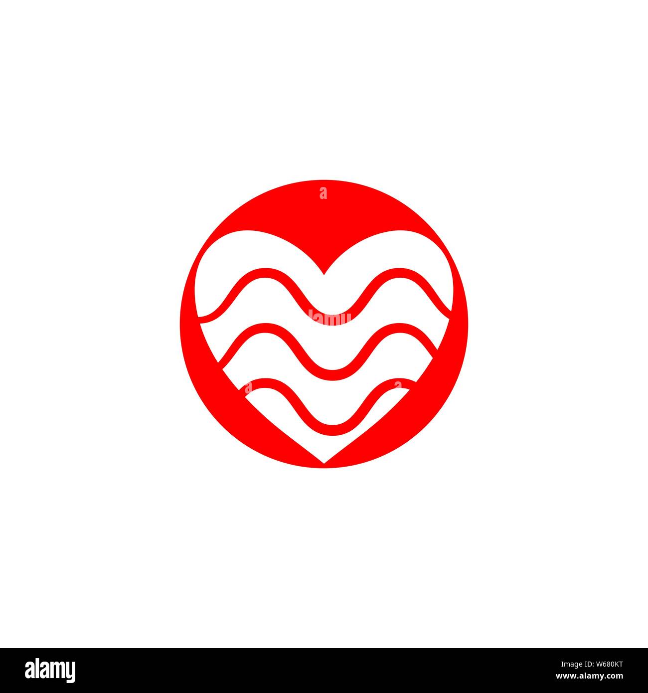 Love symbol logo vector Stock Vector Image & Art - Alamy