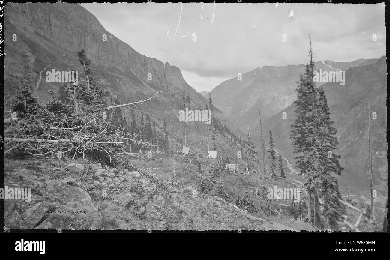 Prospectors camp, Cunningham Gulch. Silverton Quadrangle. San Juan ...