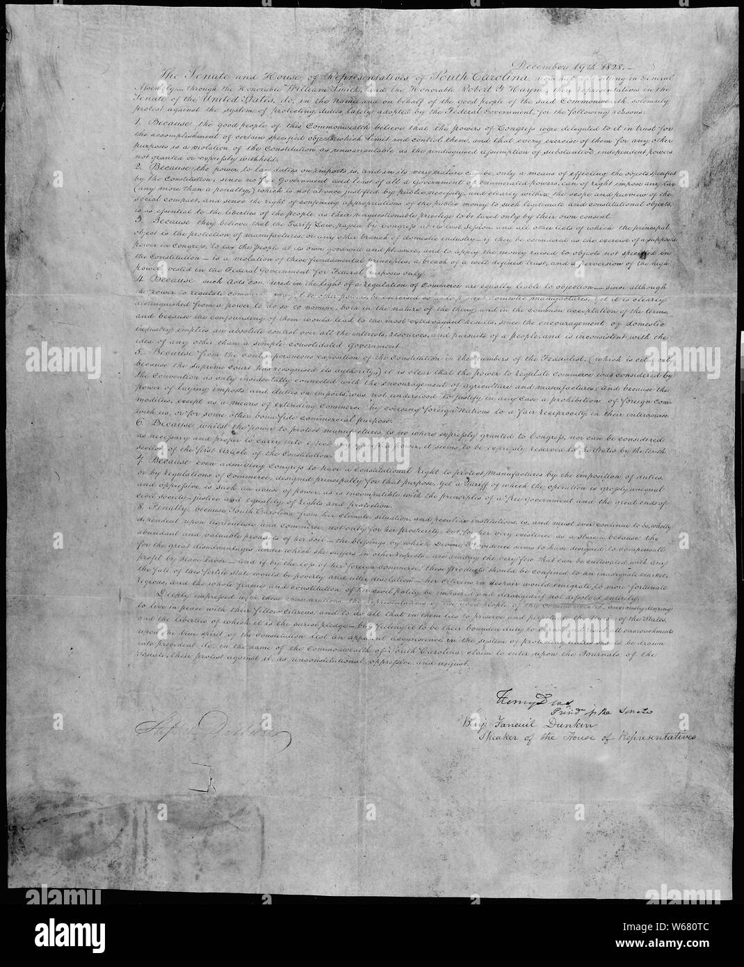 Nullification crisis hi-res stock photography and images - Alamy