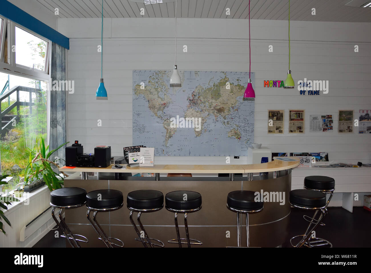 World Map Counter Stock Photo - Alamy