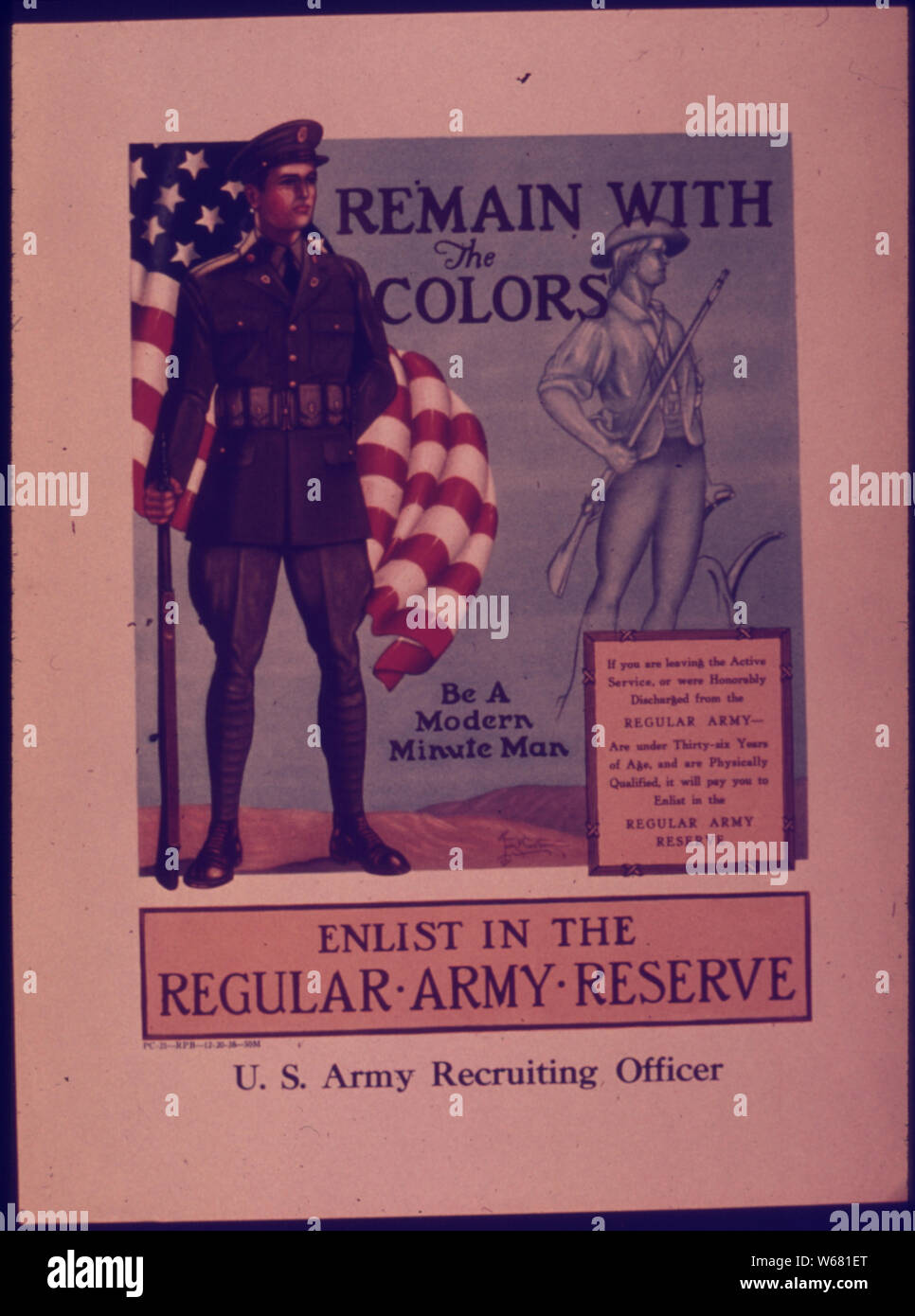 Regular and reserve army hi-res stock photography and images - Alamy