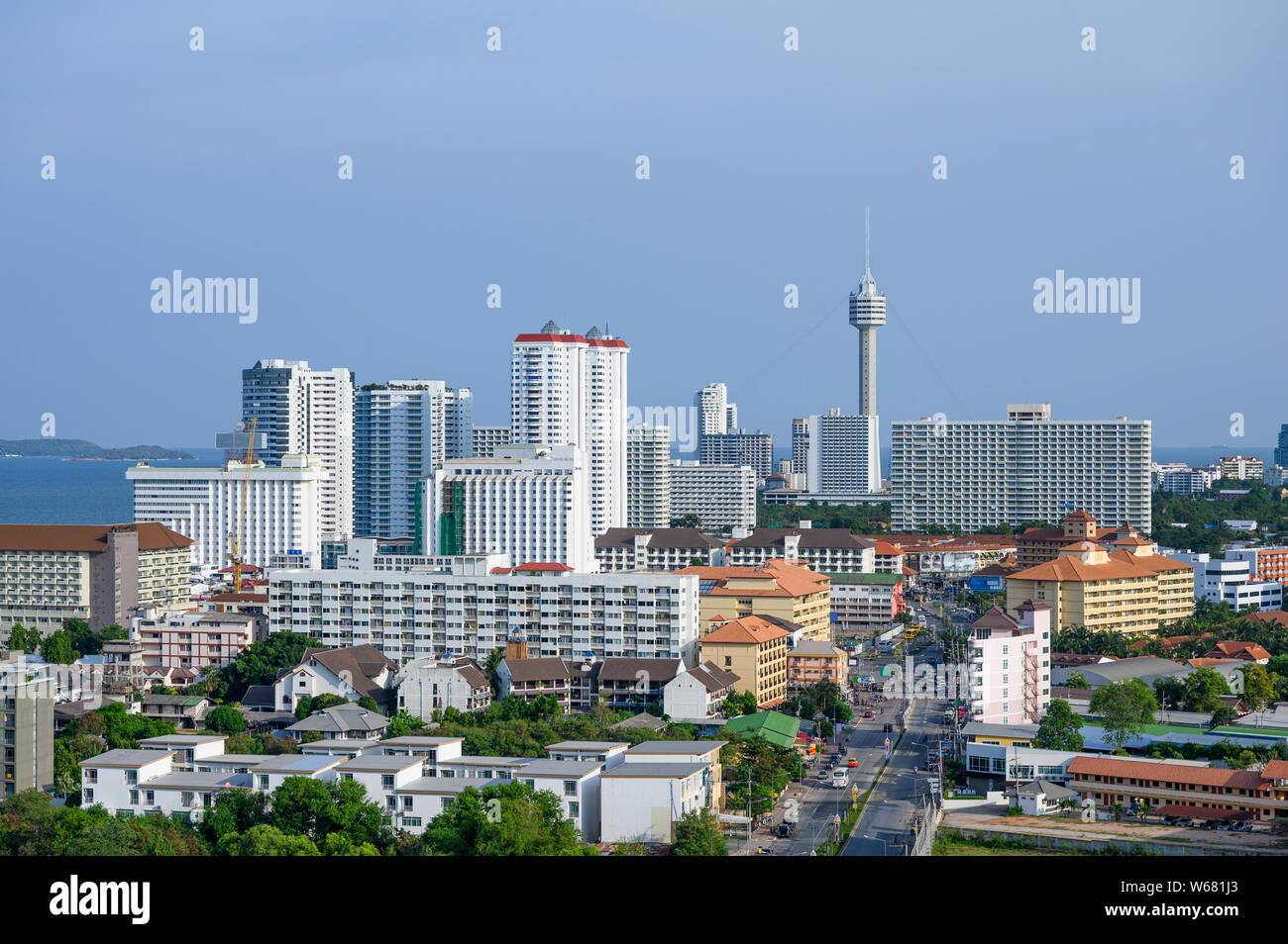 Pattaya park tower hi-res stock photography and images - Alamy