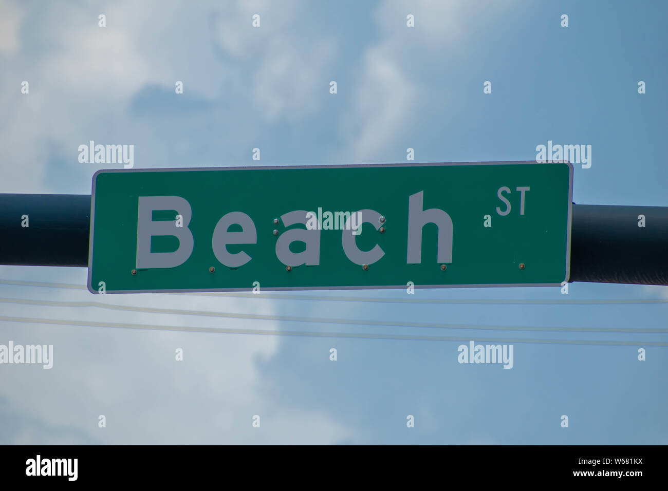 Historic beach street daytona florida hi-res stock photography and ...