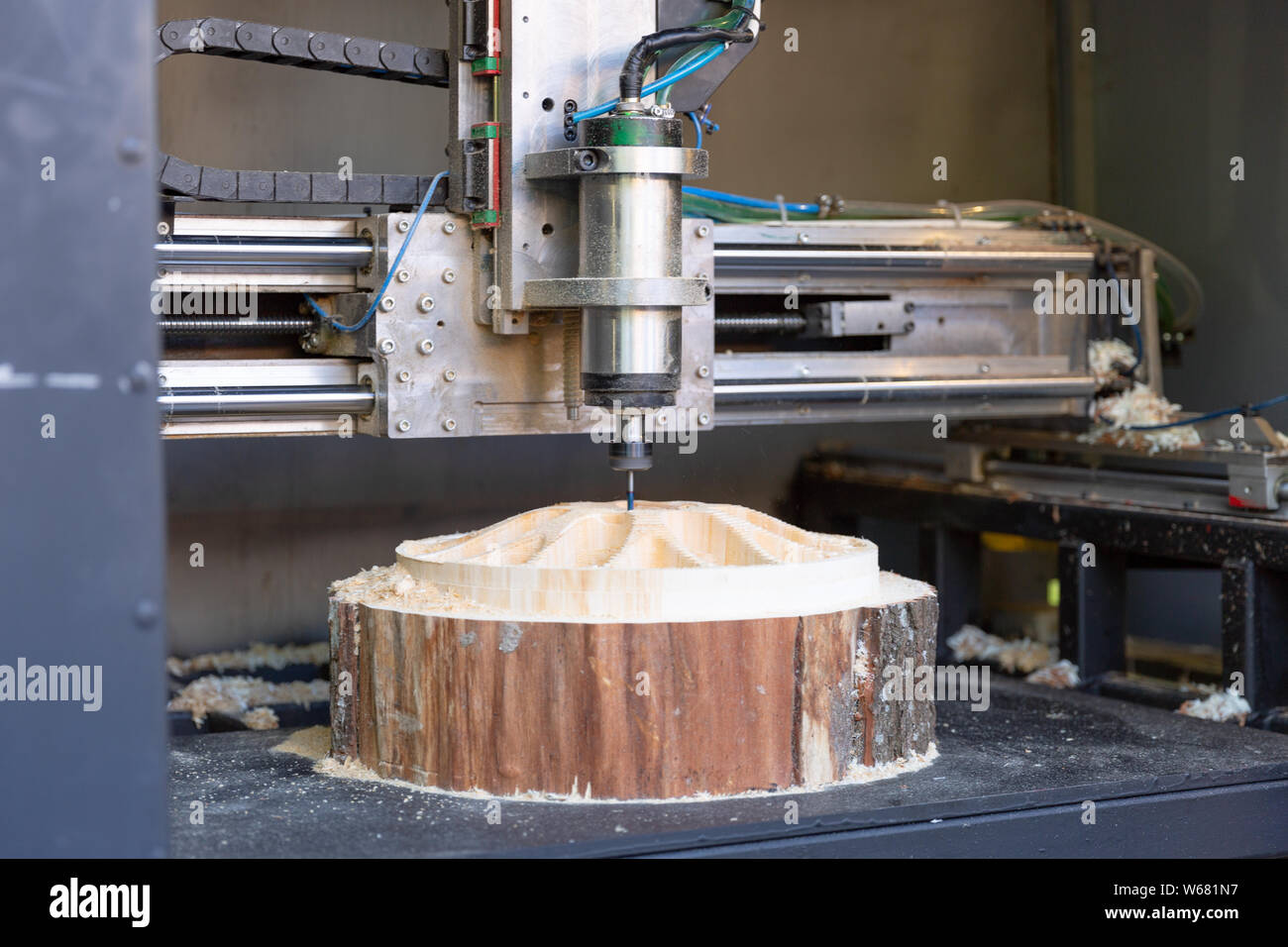 Cnc router wood work hi-res stock photography and images - Alamy