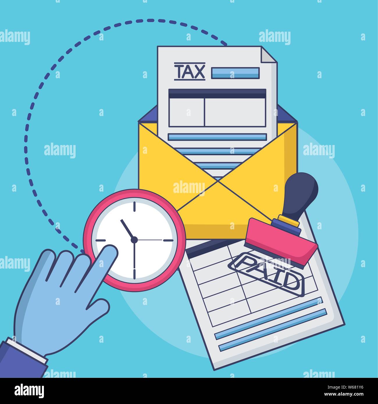 Tax and money symbol vector design Stock Vector Image & Art - Alamy
