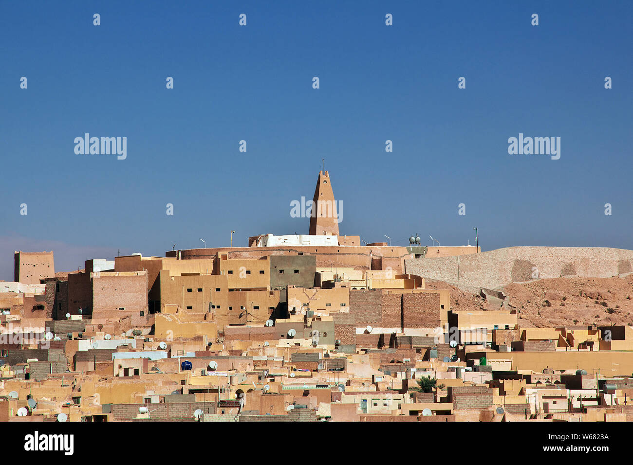Algeria mzab ghardaia town view hi-res stock photography and images - Alamy