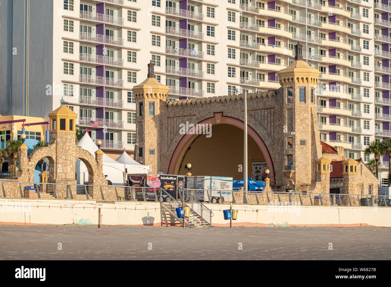 Daytona Beach, Florida. July 06, 2019 Partial view of The Daytona Beach ...